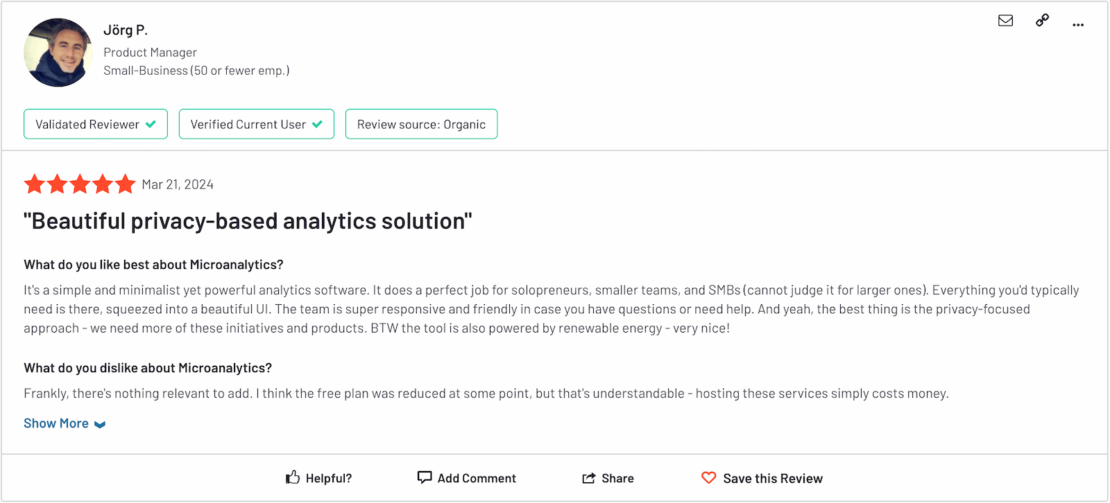 Top user-friendly GA4 alternatives in 2024 - Microanalytics.io